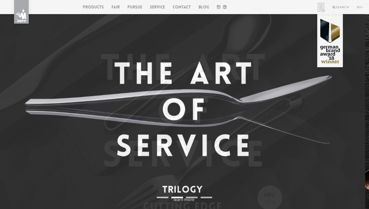 HEPP Cutlery & Serving Collections 2025 - Houseware International